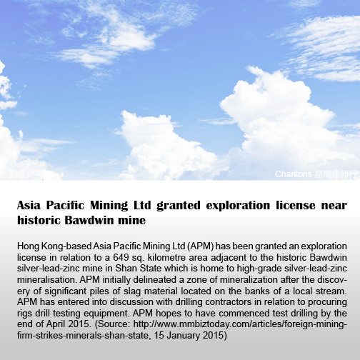 Asia Pacific Mining Ltd granted exploration license near historic ...