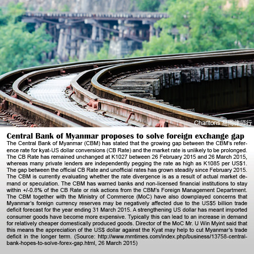 Central Bank of Myanmar proposes to solve foreign exchange gap ...